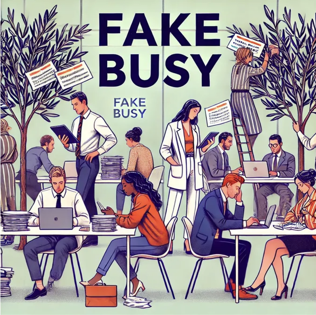 Stop Pretending to Be Busy: Effective Leadership in a Distracted World